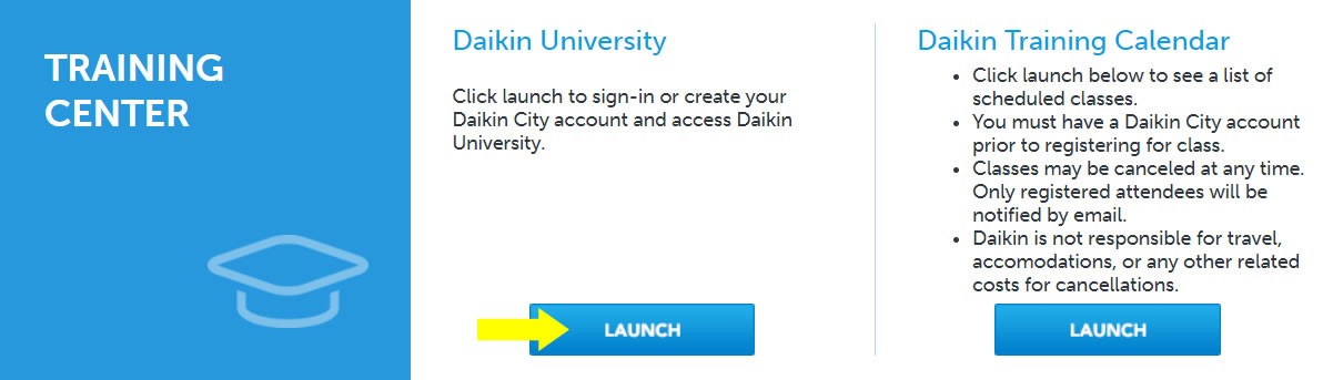 Daikin Training Courses New | Wholesaler of HVAC & HVACR